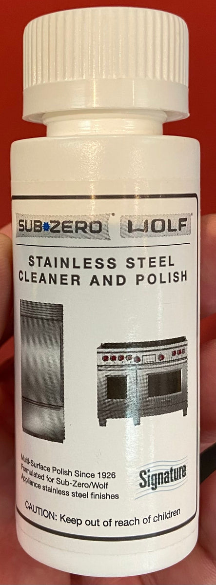 Wolf / Subzero Stainless Steel Polish and Cleaner is Signature Polish